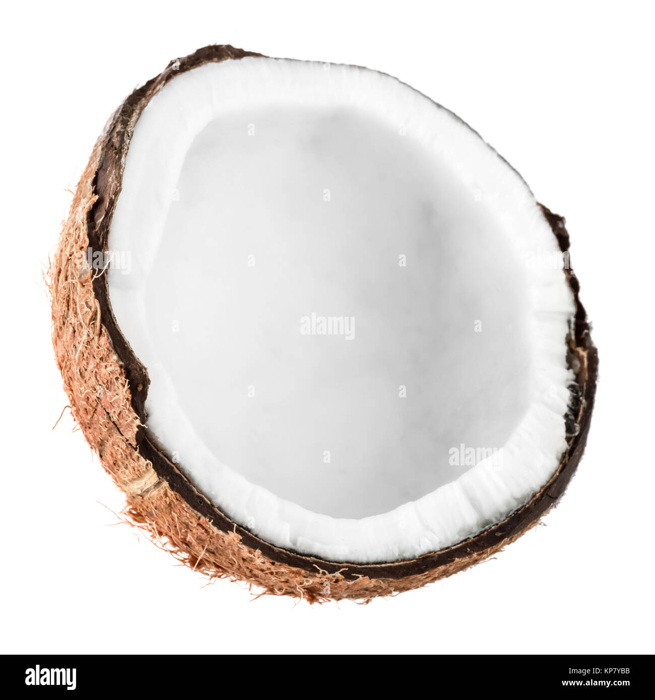 Coconut isolated on white background Stock Photo - Alamy