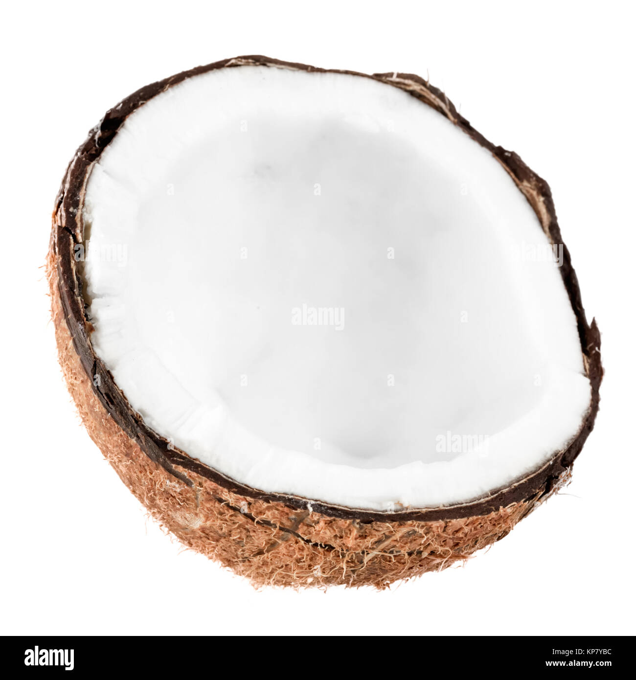 Coconut isolated on white background Stock Photo - Alamy