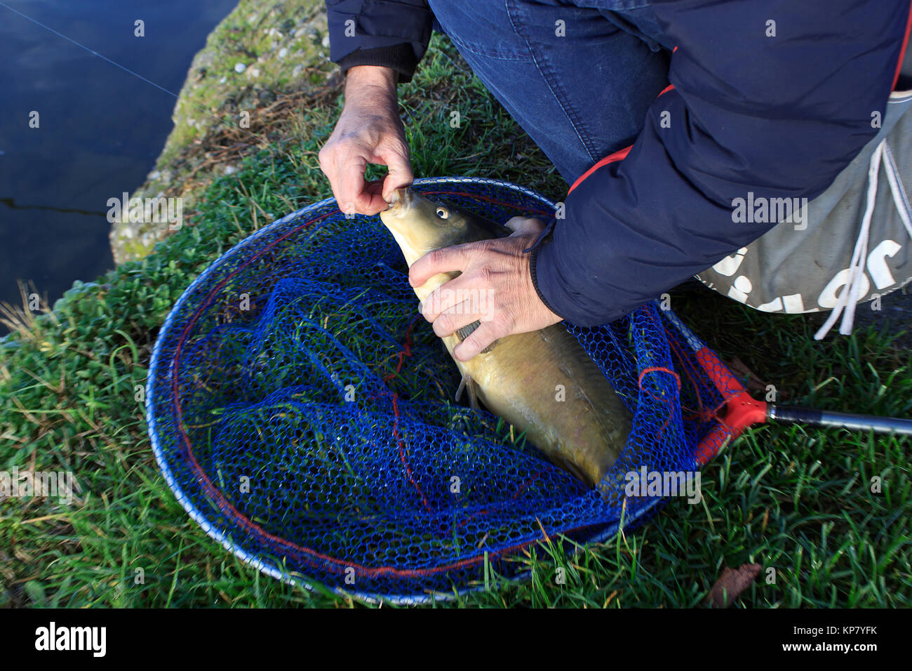 unhook a fish Stock Photo - Alamy