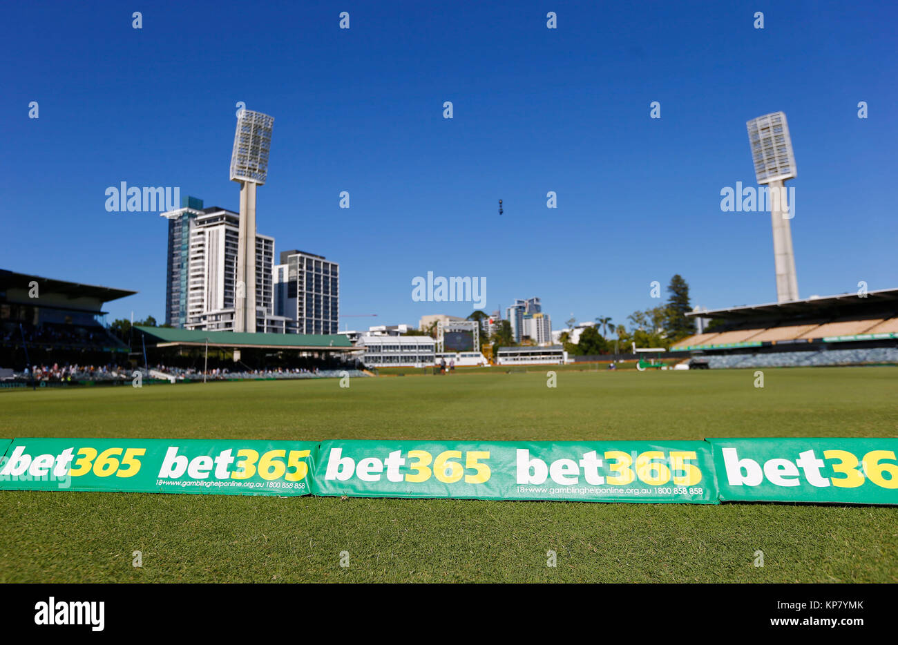 General view during day one of the Ashes Test match at the WACA Ground ...