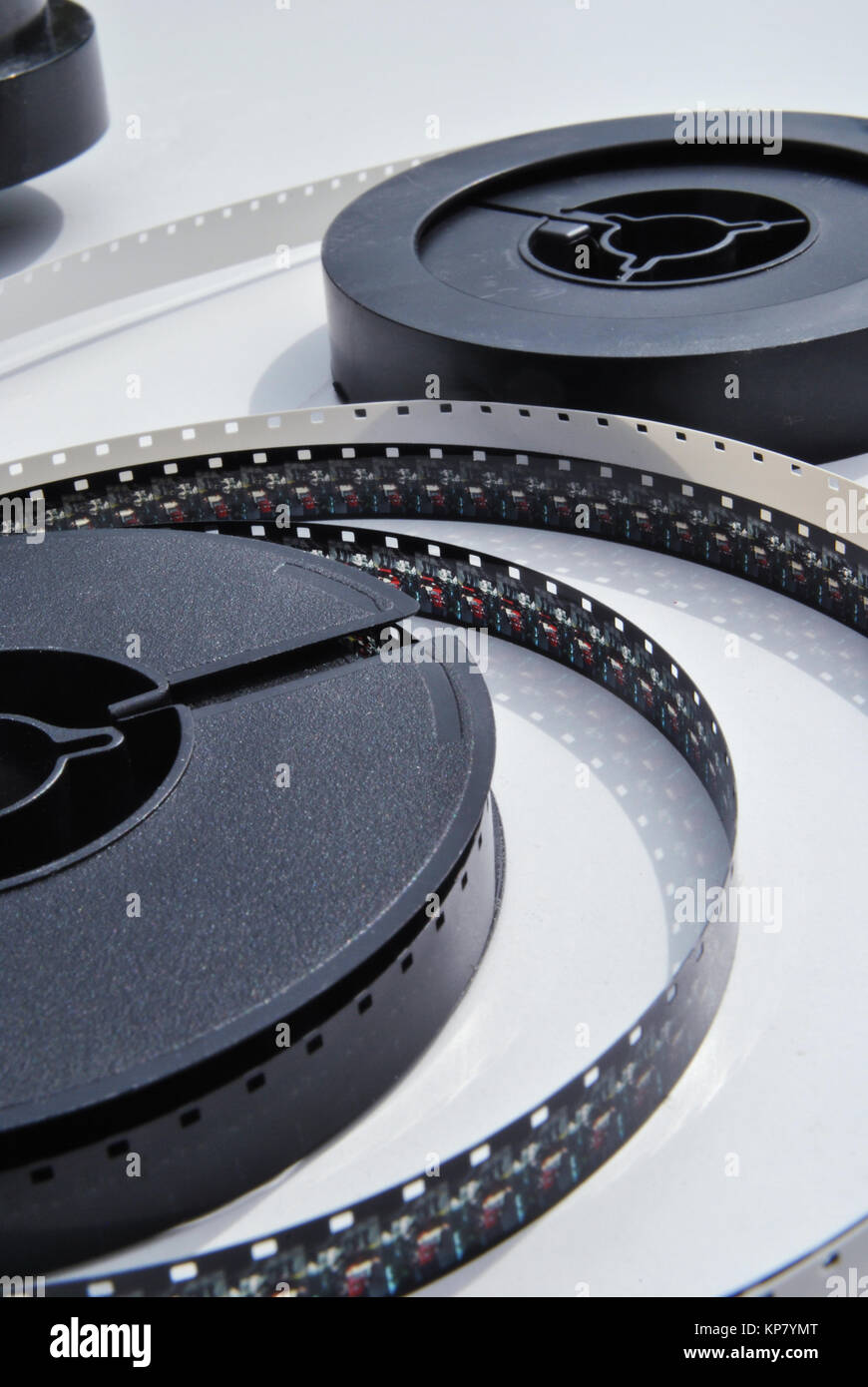 Old film rolls Stock Photo - Alamy