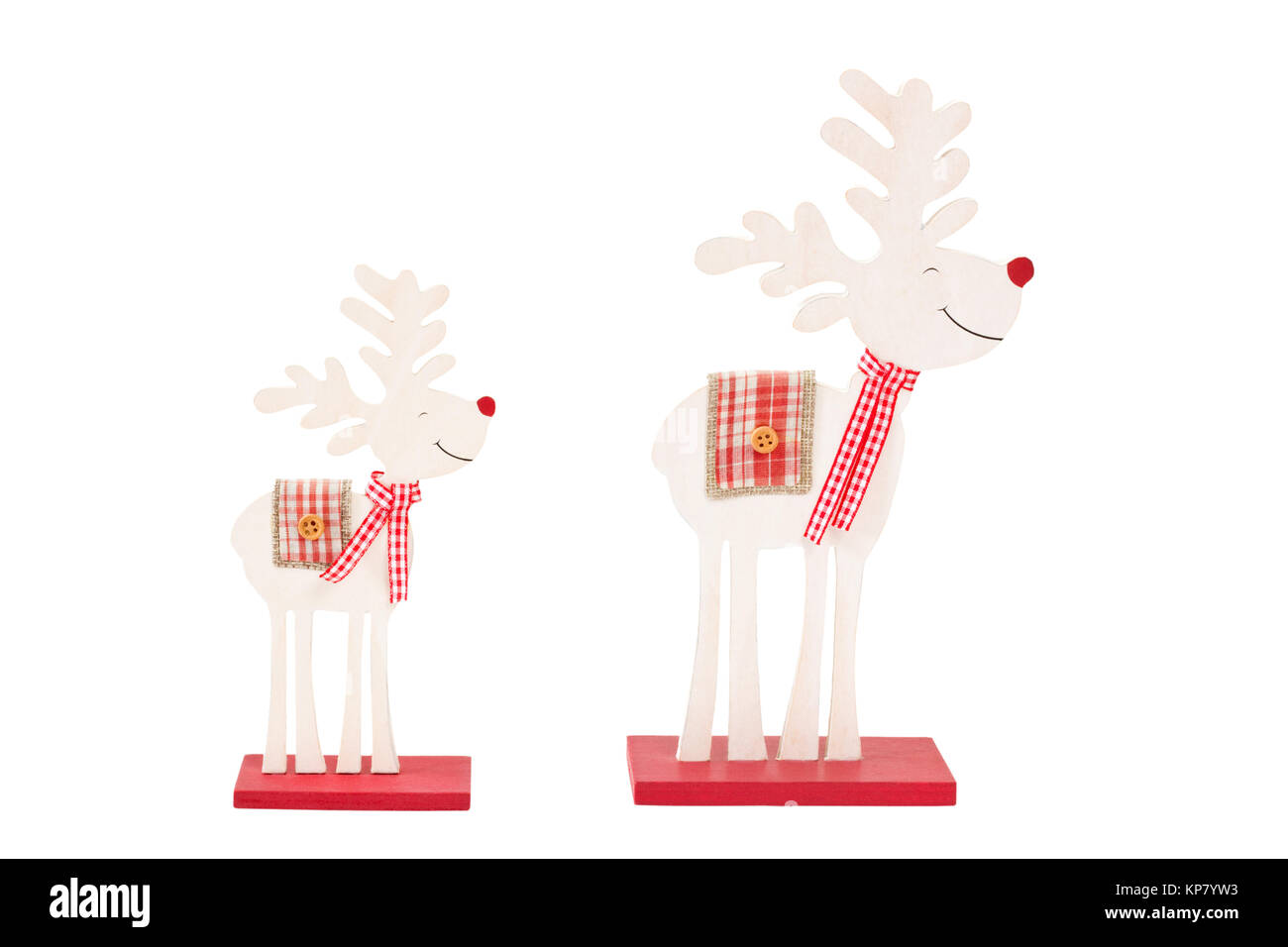 Reindeer christmas toy on Cut Out Stock Images & Pictures - Alamy