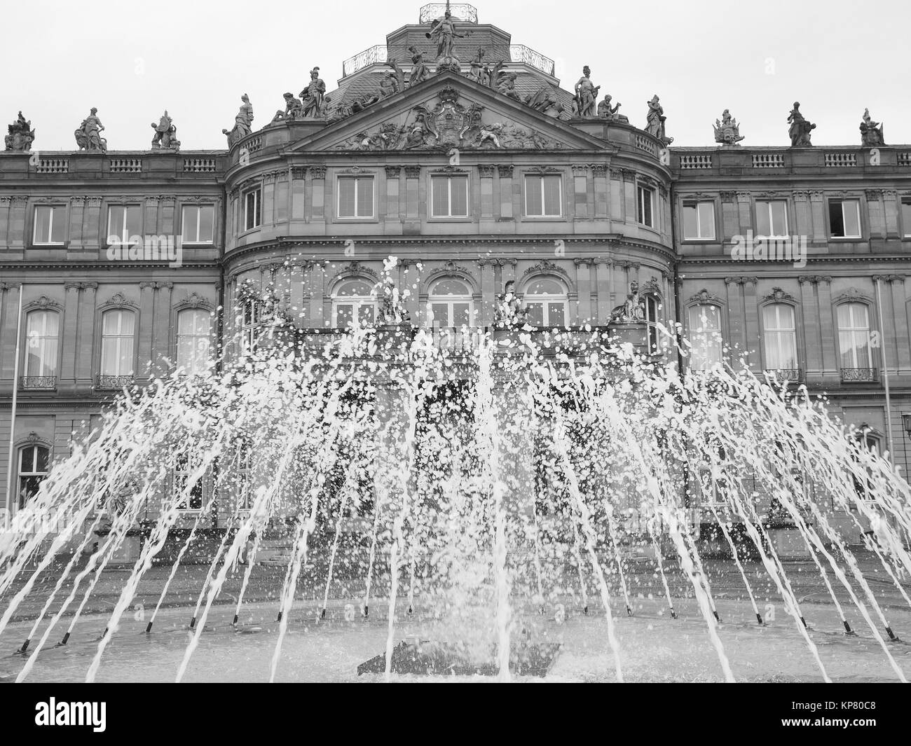 Neues Schloss (New Castle), Stuttgart Stock Photo - Alamy