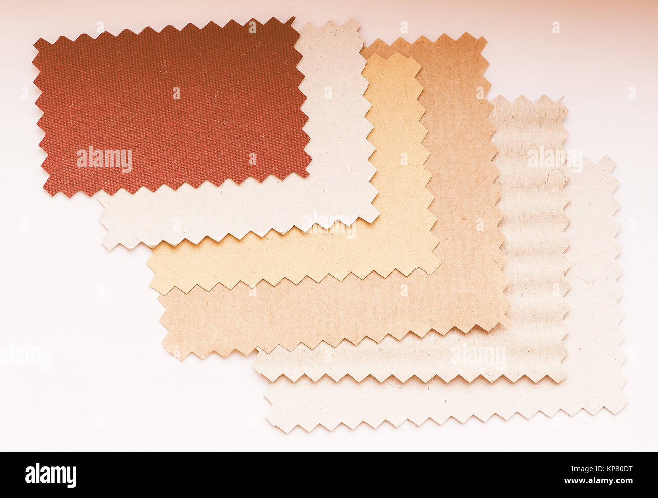 Paper swatch vintage Stock Photo - Alamy
