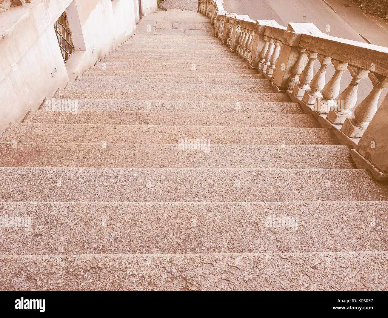 Stairway steps vintage Stock Photo - Alamy