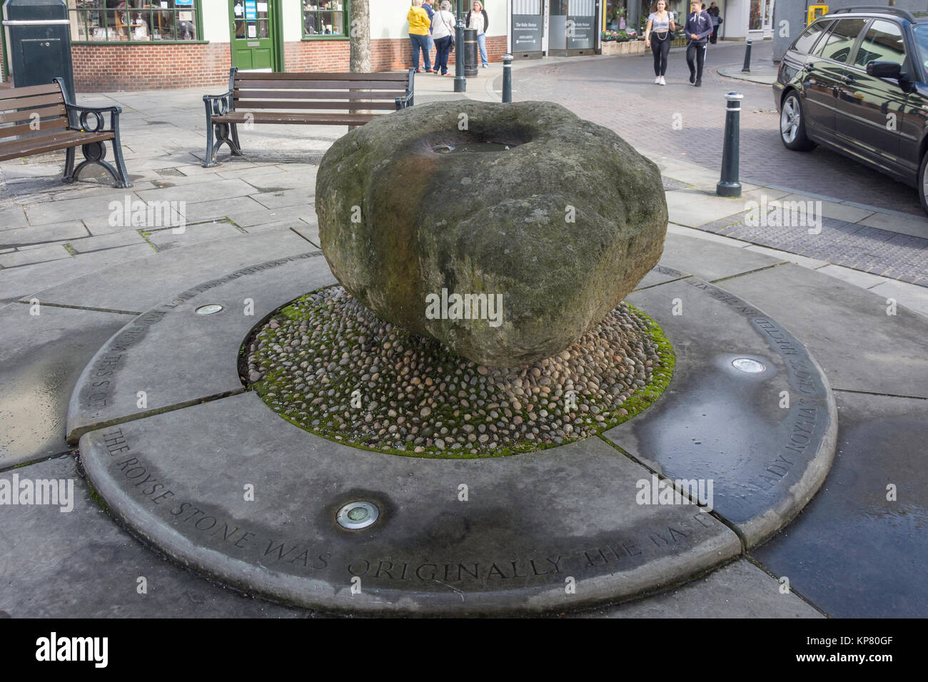 The Royse Stone (base of former Roisia’s cross), Melbourn Street ...