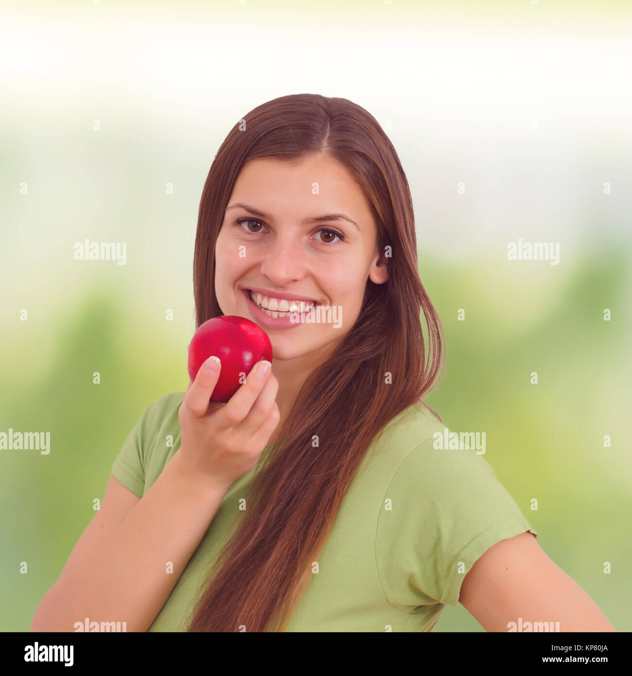 Healthy Food Apple Stock Photo - Alamy