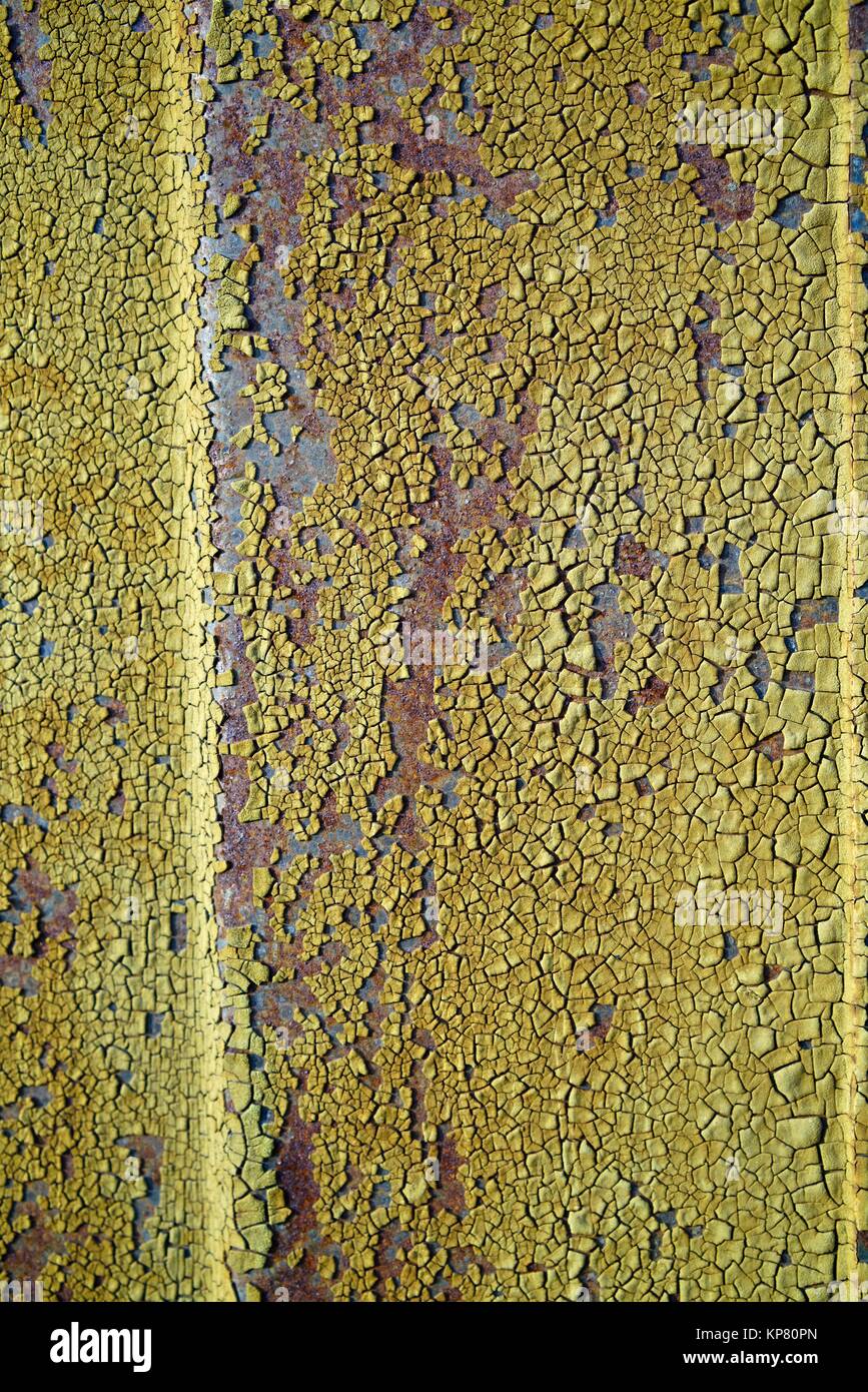 Rust on an old steel door Stock Photo - Alamy