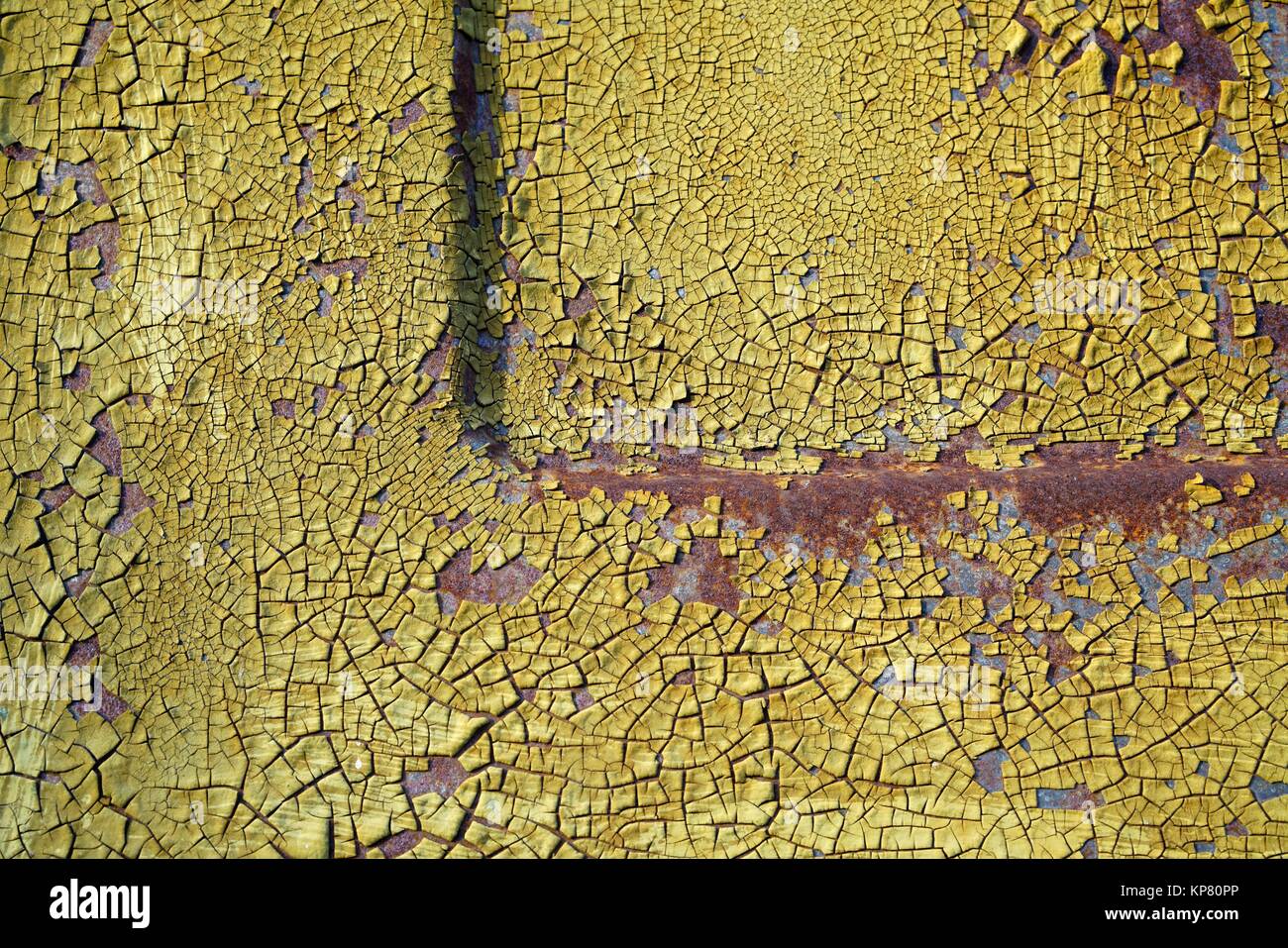 Rust on an old steel door Stock Photo - Alamy