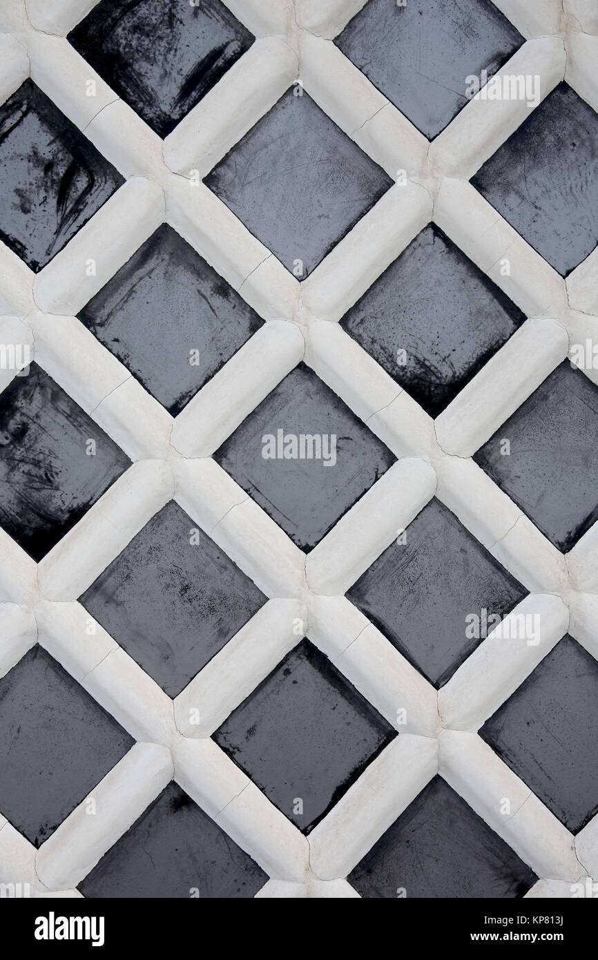 Japanese old pattern, old traditional wall Stock Photo - Alamy