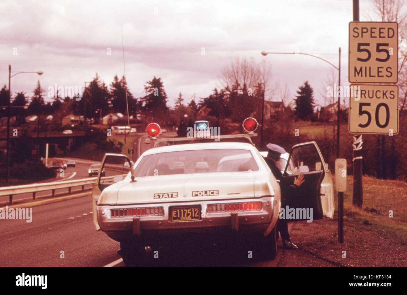 Interstate early 1970s hi-res stock photography and images - Alamy