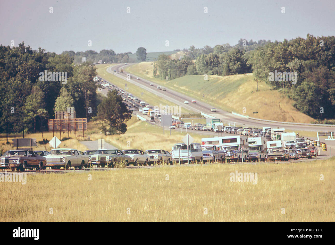 1970s interstate highway hi-res stock photography and images - Alamy
