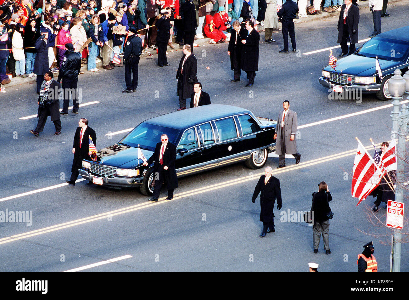 Secret service president clinton hi-res stock photography and images ...
