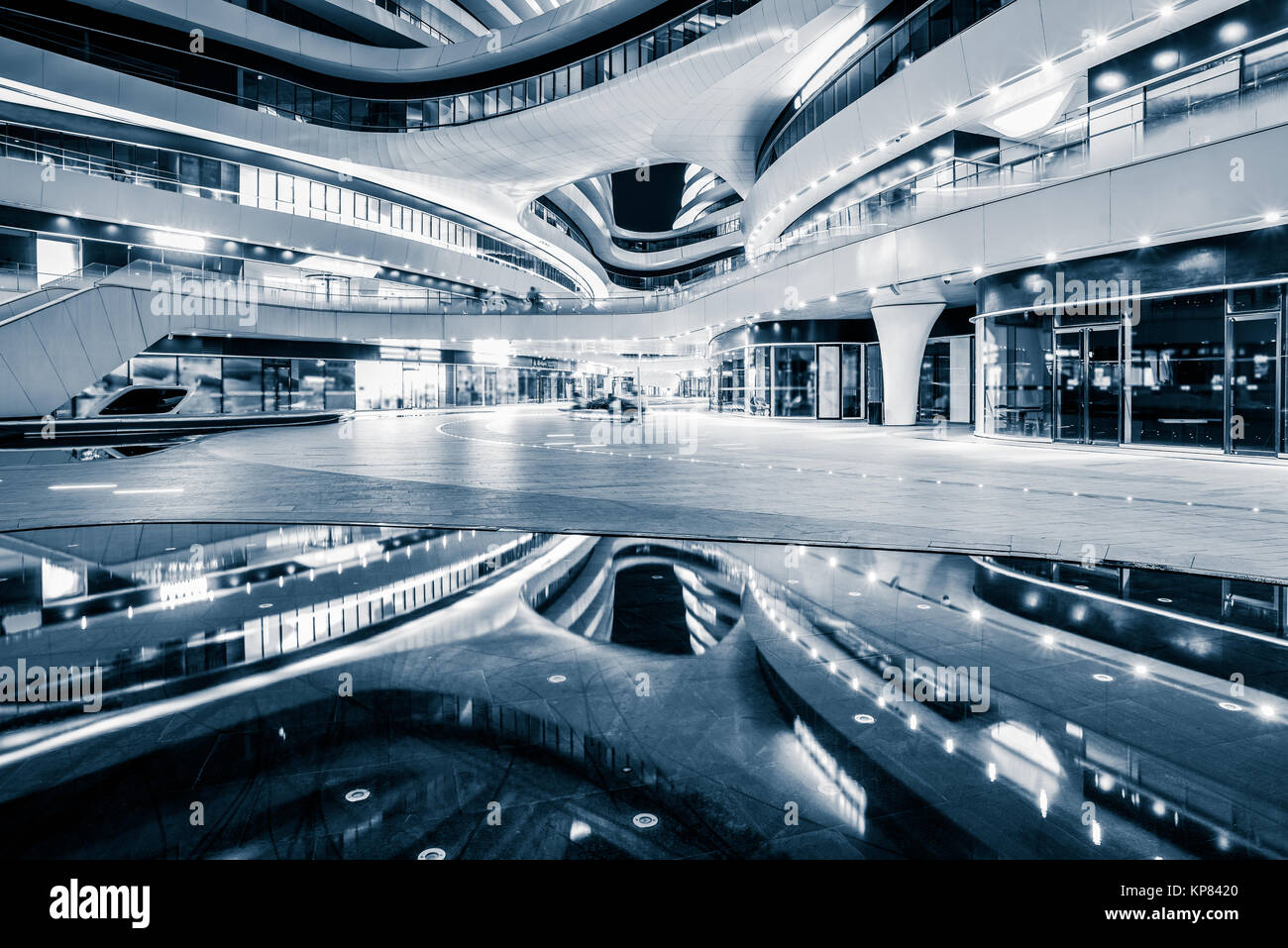 Beijing china shopping mall interior hi-res stock photography and ...