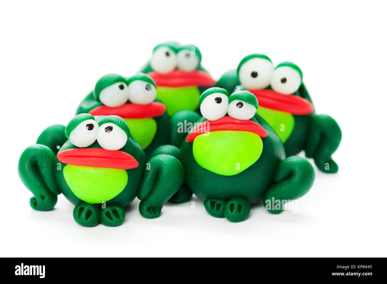 Plastic toy frogs hi-res stock photography and images - Alamy