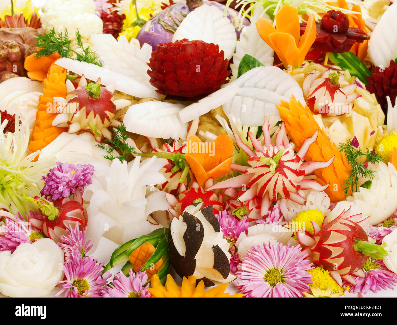 Food carving,Food carving,Food carving,Food carving Stock Photo - Alamy
