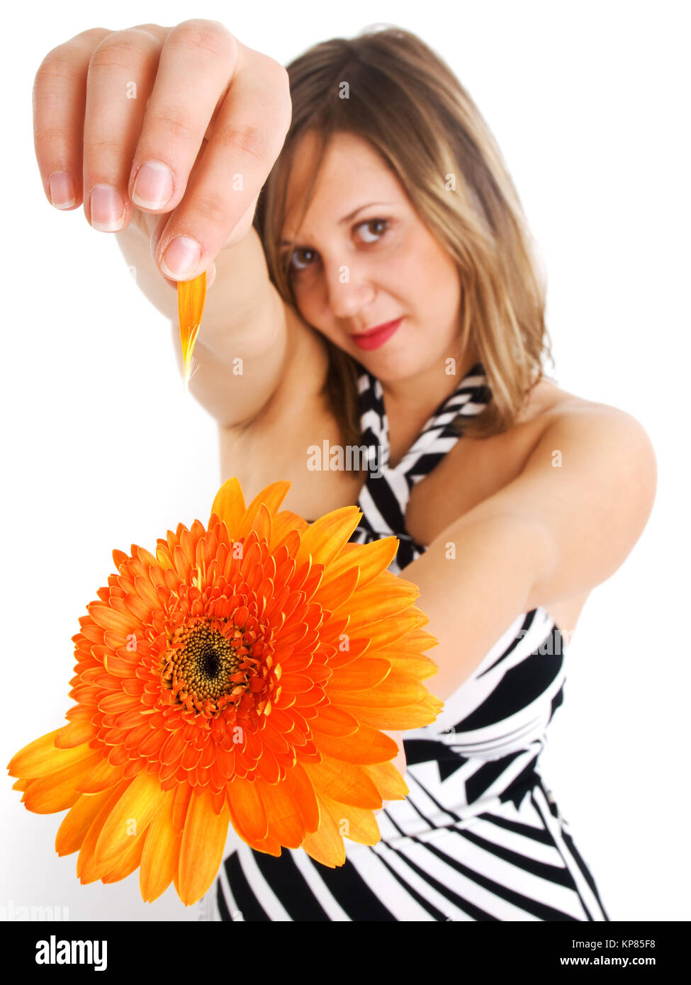 Loves me or not Stock Photo - Alamy