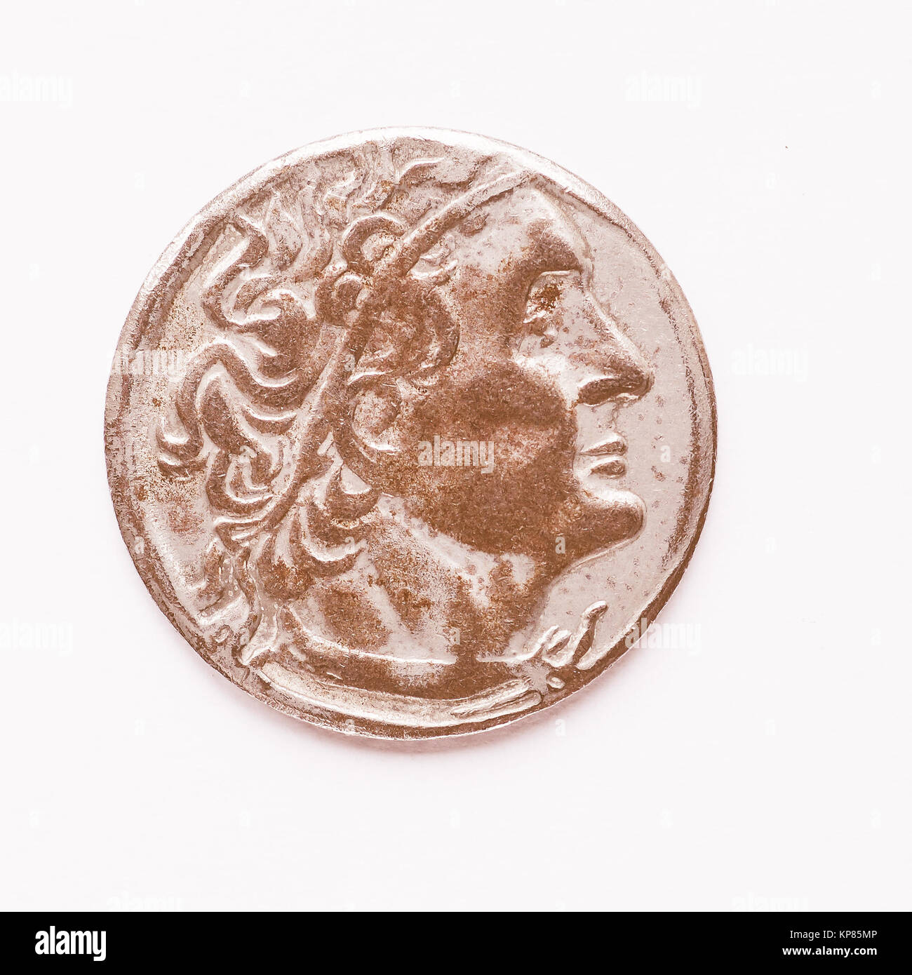 Ancient roman greek coins Cut Out Stock Images & Pictures - Alamy