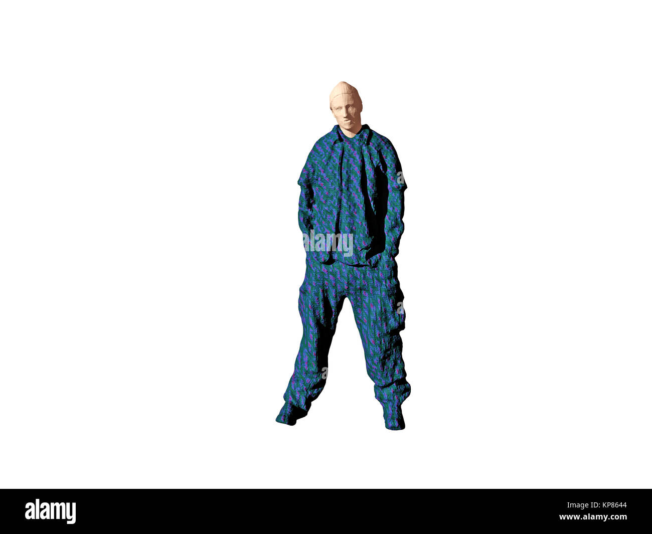 Man in work clothes released Stock Photo - Alamy