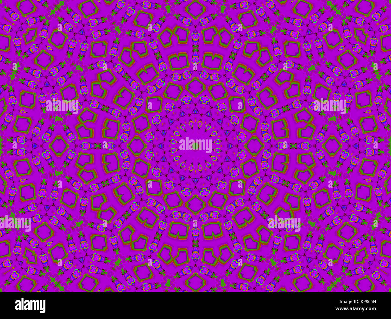 Abstract geometric background, seamless circle pattern in purple shades ...