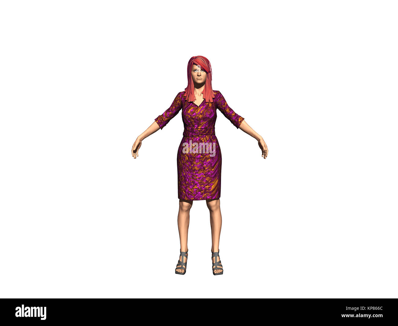 woman released in office Stock Photo - Alamy