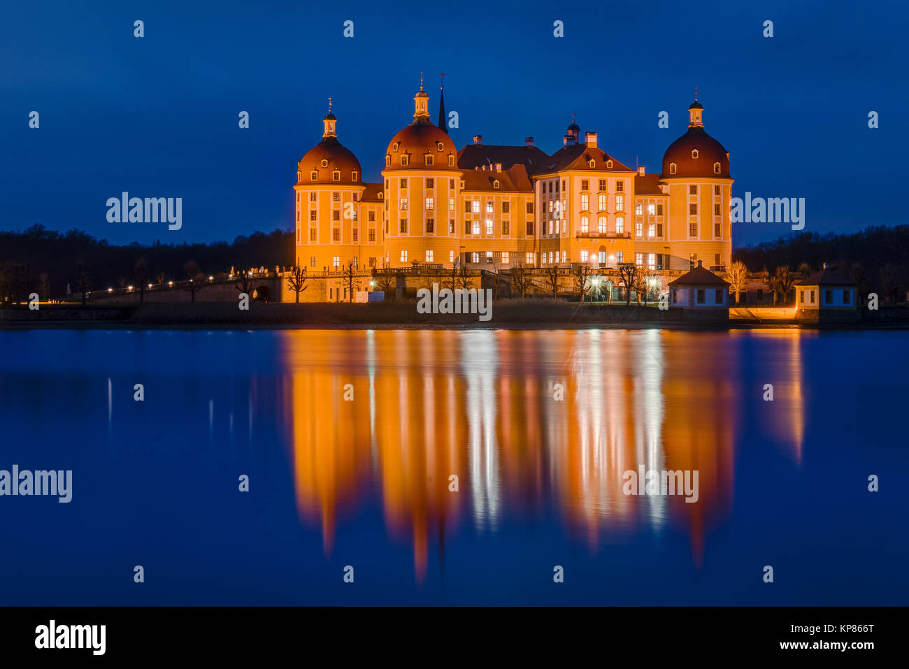 moritzburg castle near dresden Stock Photo - Alamy