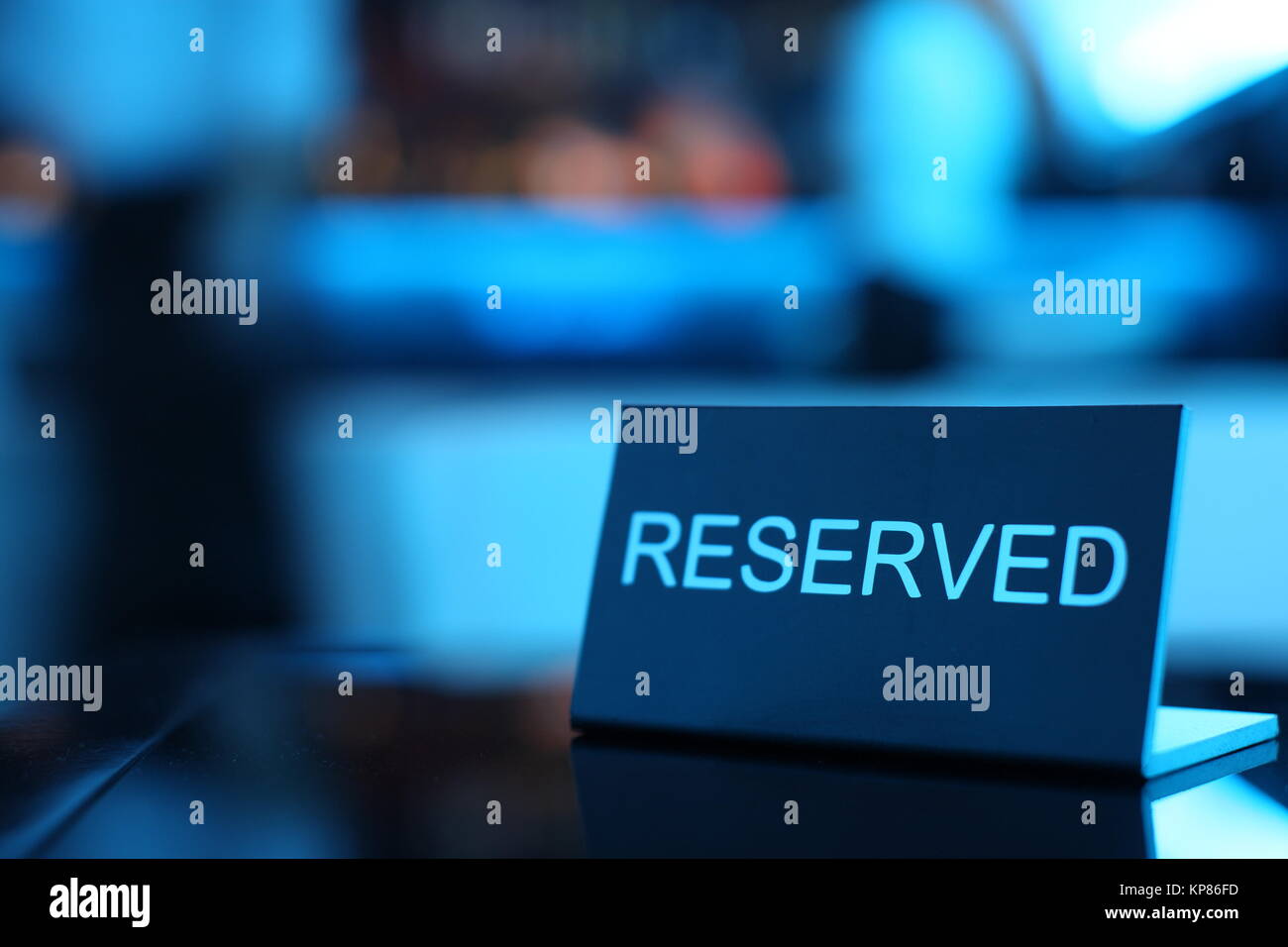 Rederved card in blue colors Stock Photo - Alamy