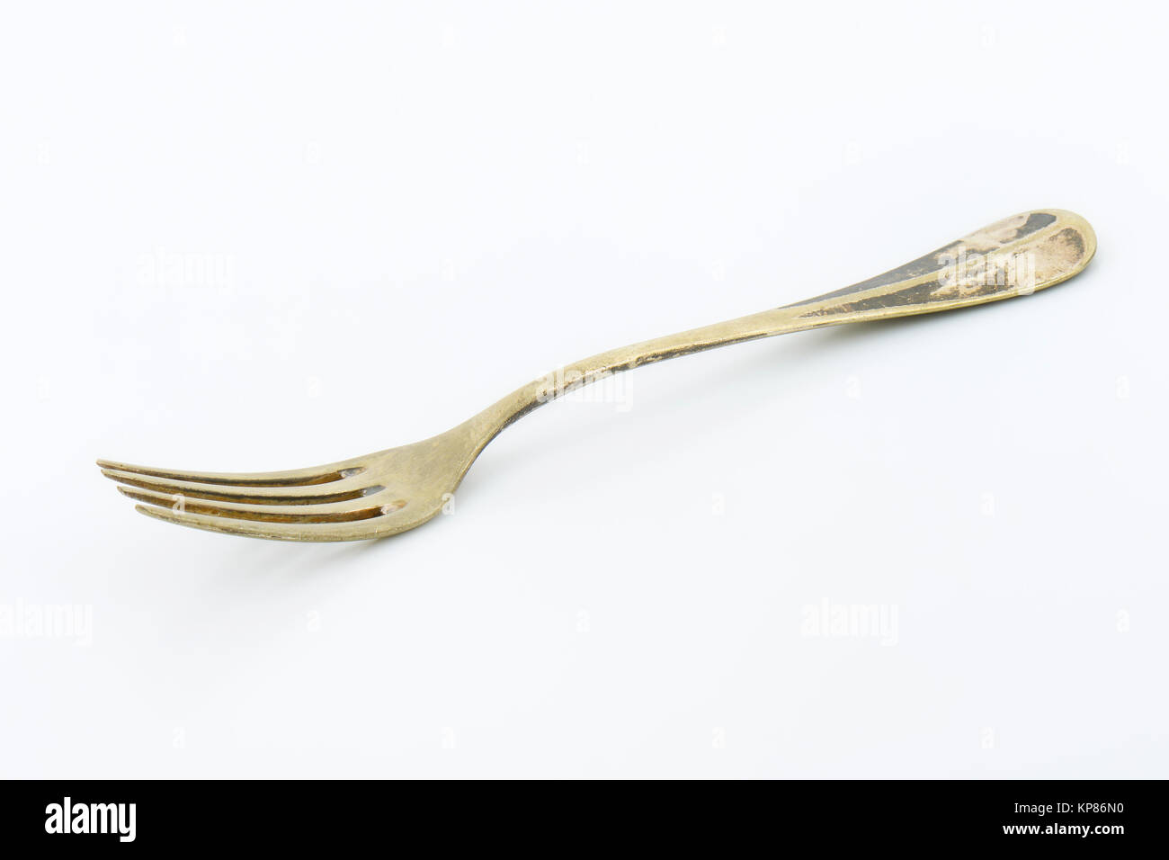 Old rusty dinner fork Stock Photo - Alamy