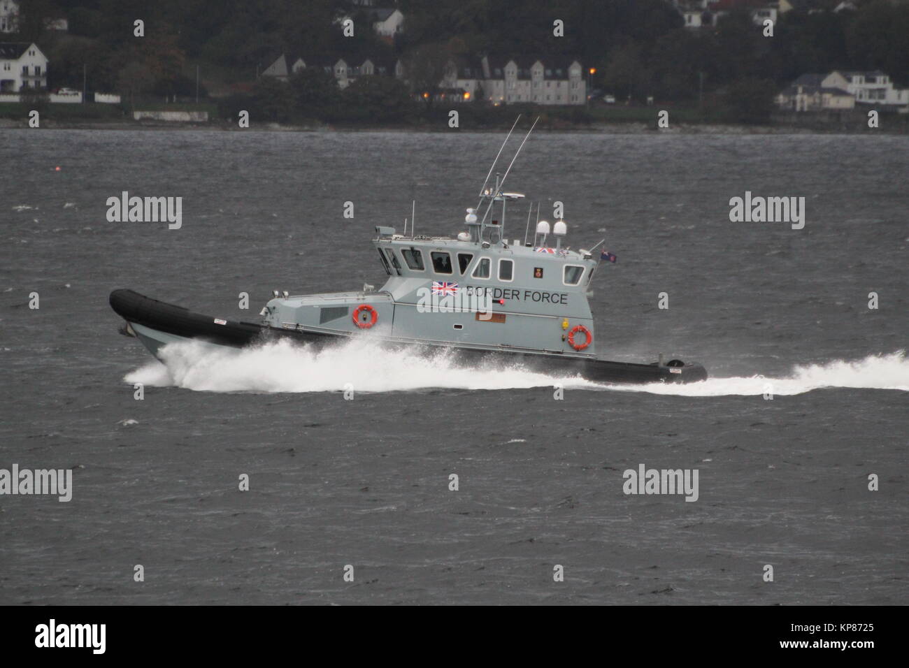 HMC Active, a 20 metre coastal patrol vessel operated by the UK Border ...