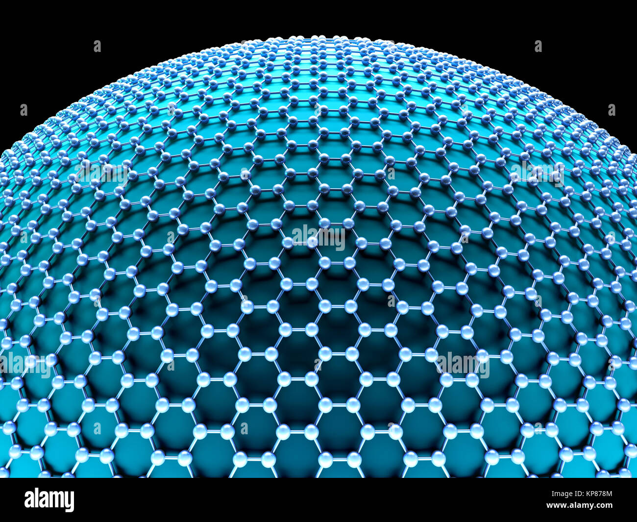 Crystallized Carbon Hexagonal System Stock Photo - Alamy