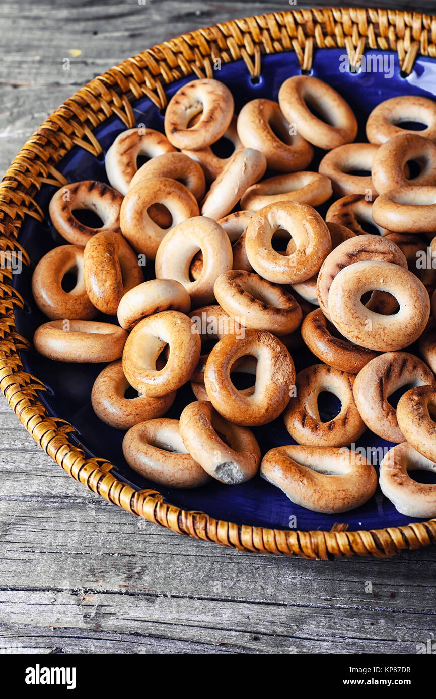stylish bowl filled with fragrant dried bakery Stock Photo - Alamy