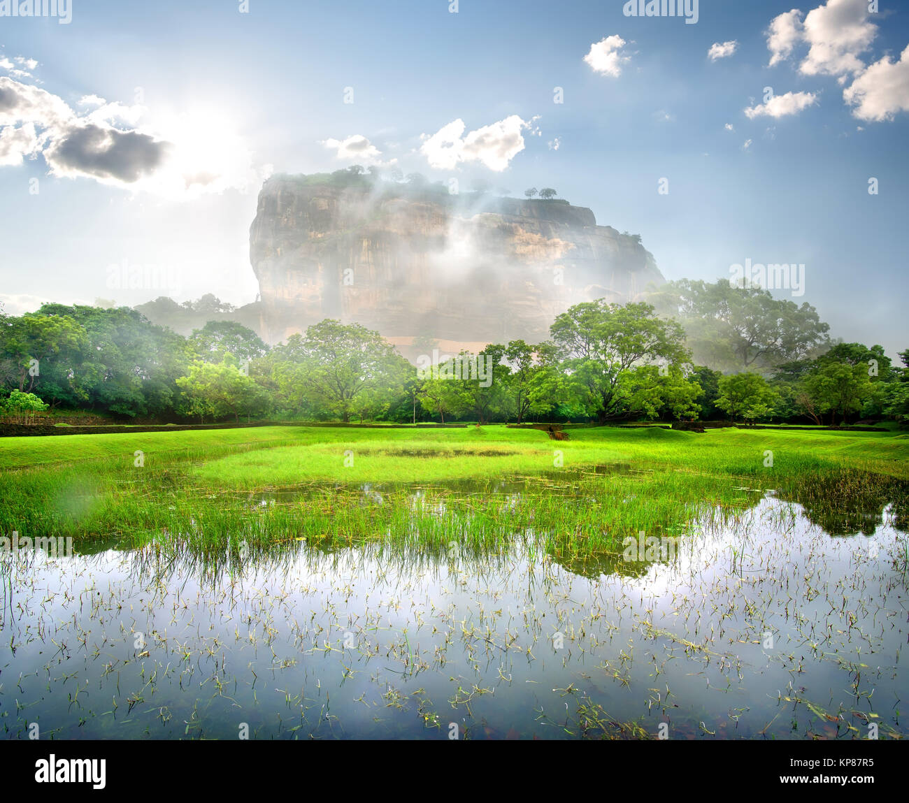 River near Sigiriya Stock Photo - Alamy