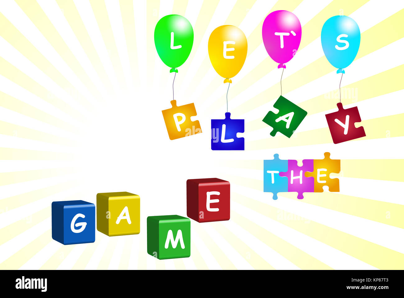 Let`s play the game Stock Photo - Alamy