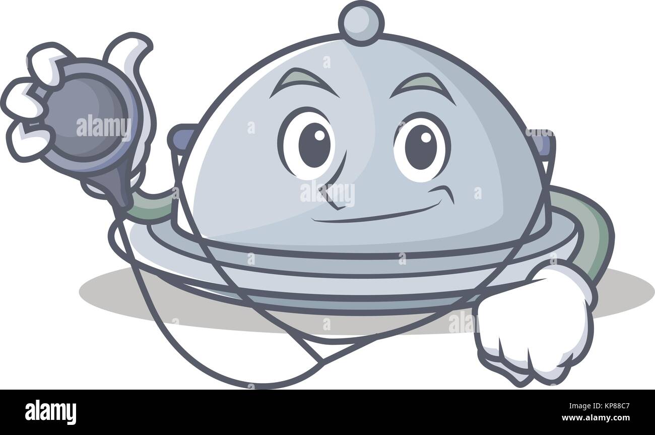 Doctor tray character cartoon style Stock Vector Image & Art - Alamy