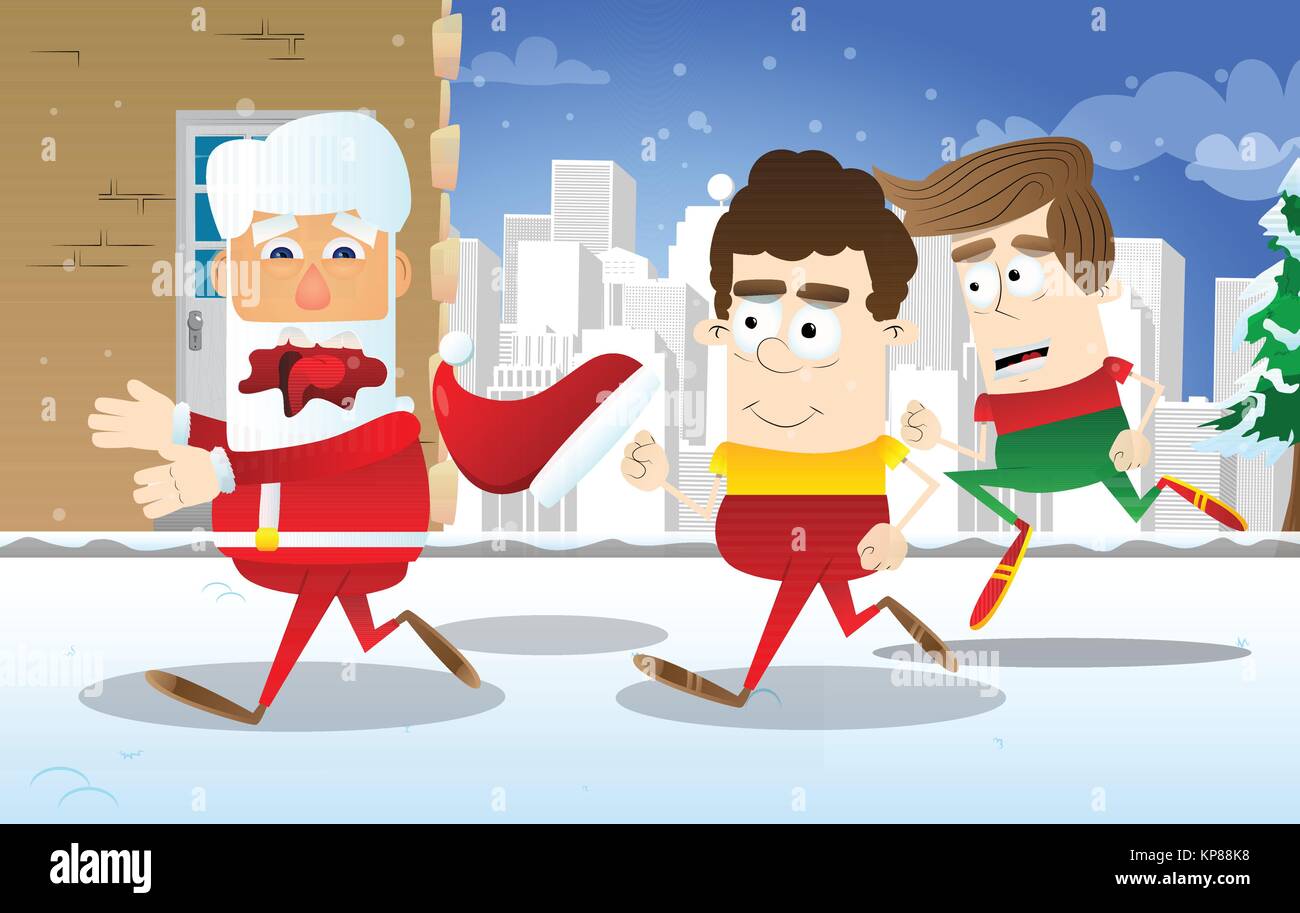 Kids chasing Stock Vector Images - Alamy