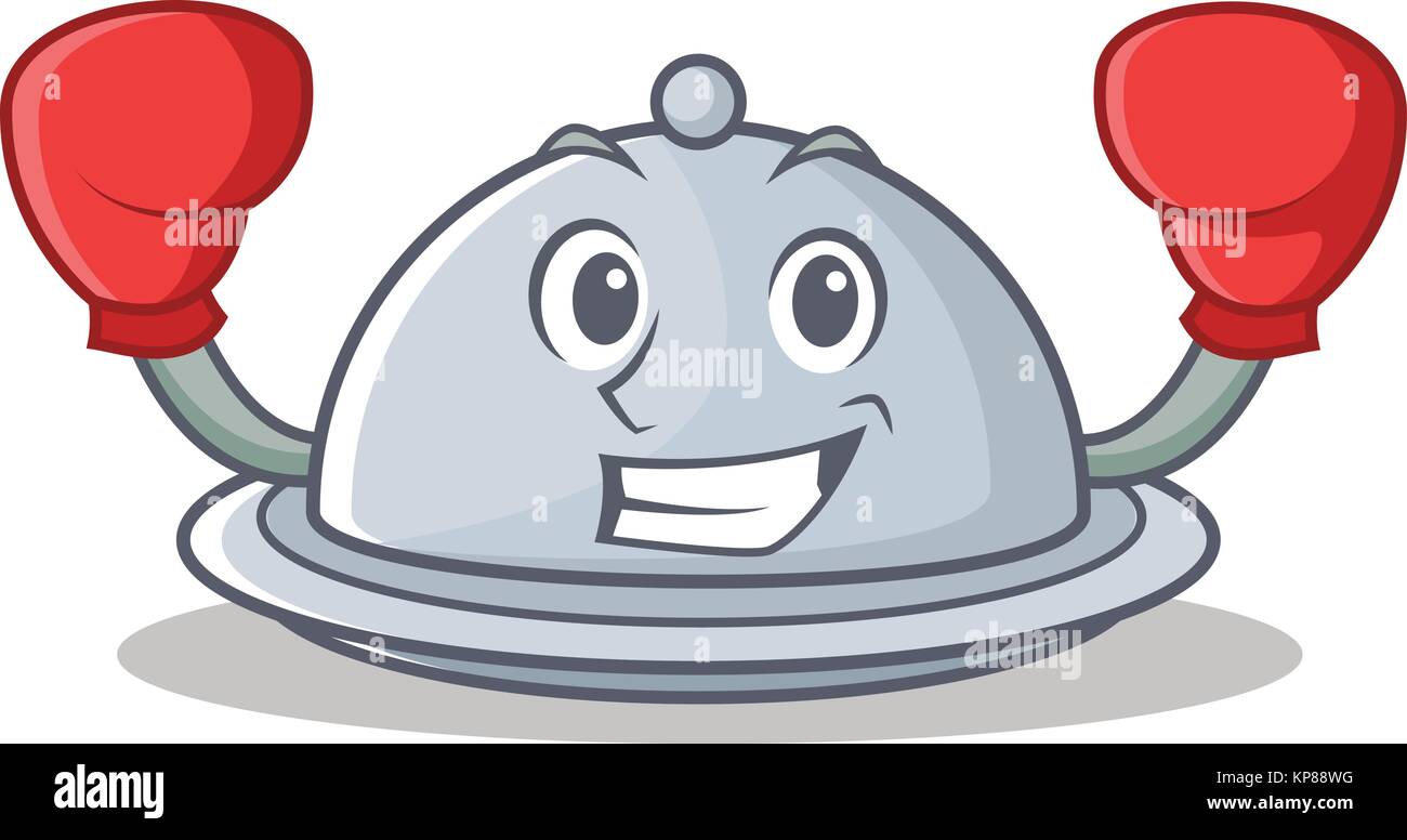 Boxing tray character cartoon style Stock Vector Image & Art - Alamy