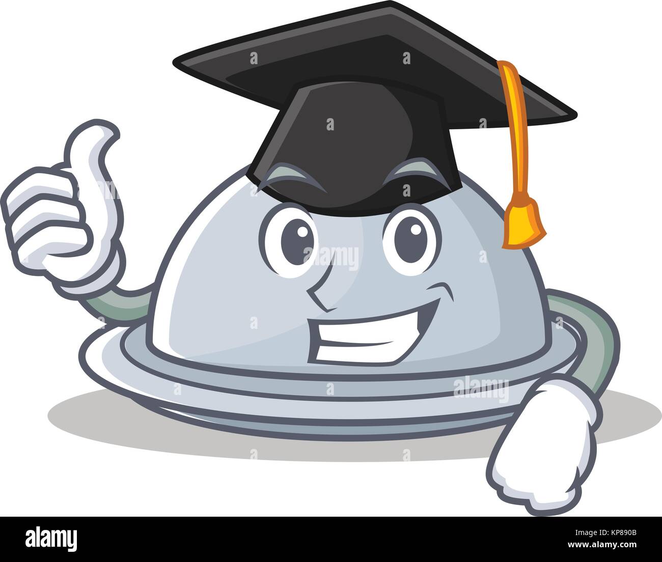 Graduation tray character cartoon style Stock Vector Image & Art - Alamy