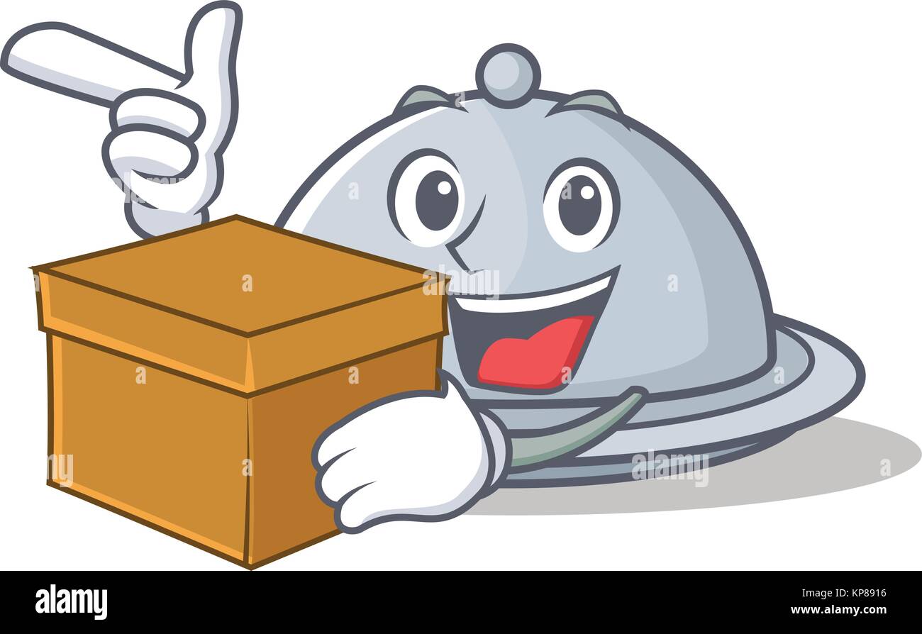 Silver platter package Stock Vector Images - Alamy