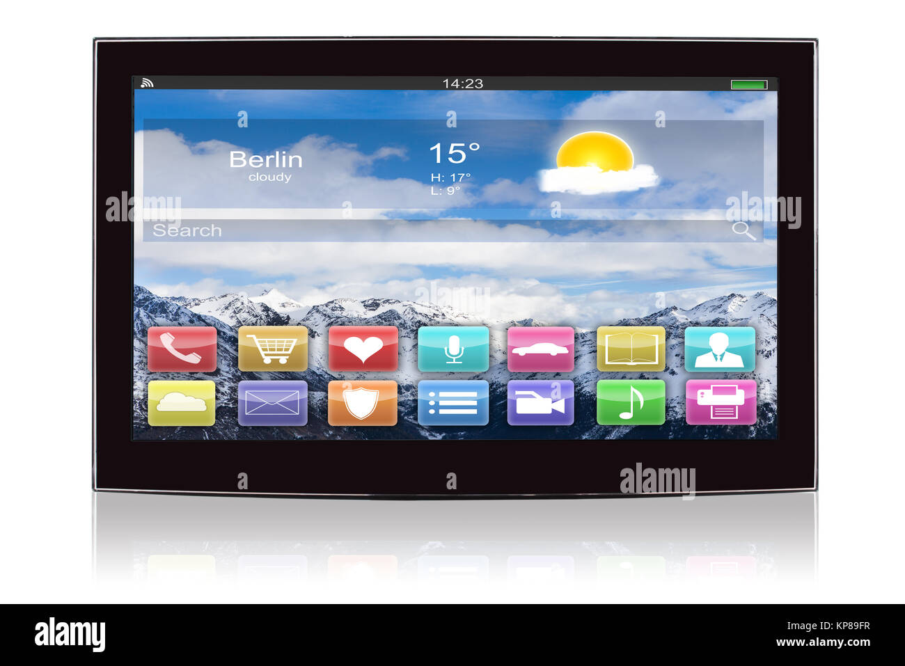 Tv weather screen hi-res stock photography and images - Alamy
