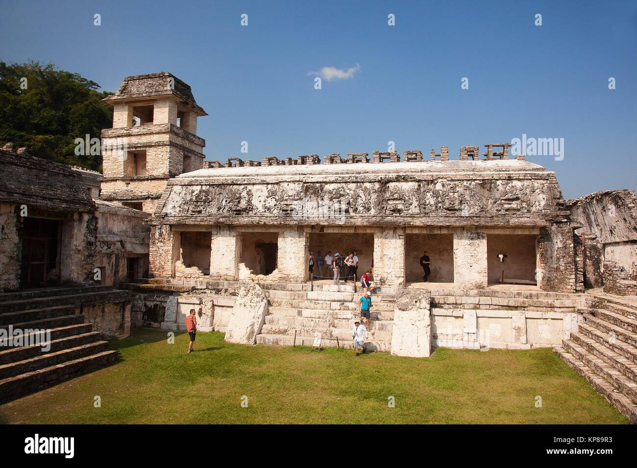 Palace of palenque hi-res stock photography and images - Alamy