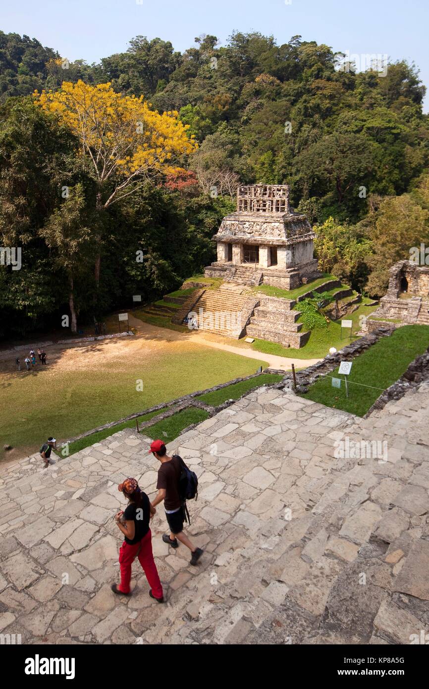 Sun Temple Palenque High Resolution Stock Photography and Images - Alamy