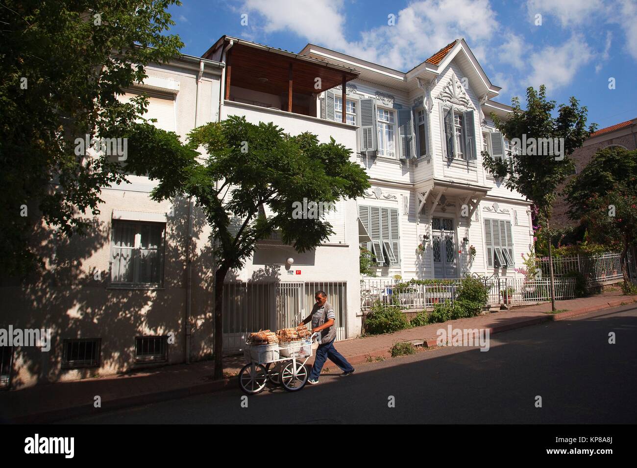 Wooden vendor house hi-res stock photography and images - Alamy