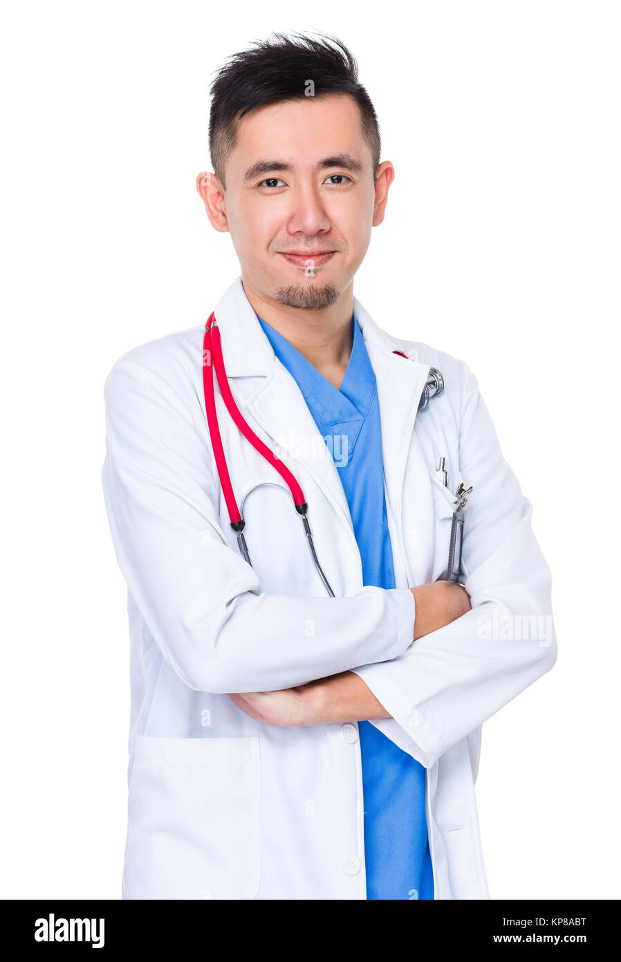 Doctor man portrait Stock Photo - Alamy
