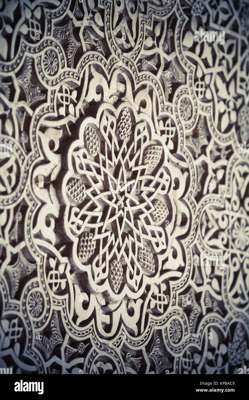 Arabic decorations detail Stock Photo - Alamy