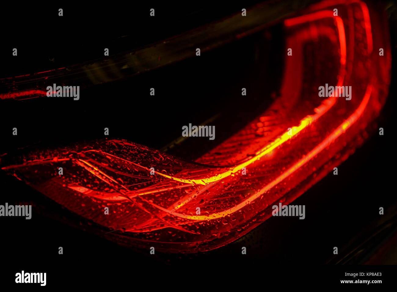 Car break light Stock Photo - Alamy