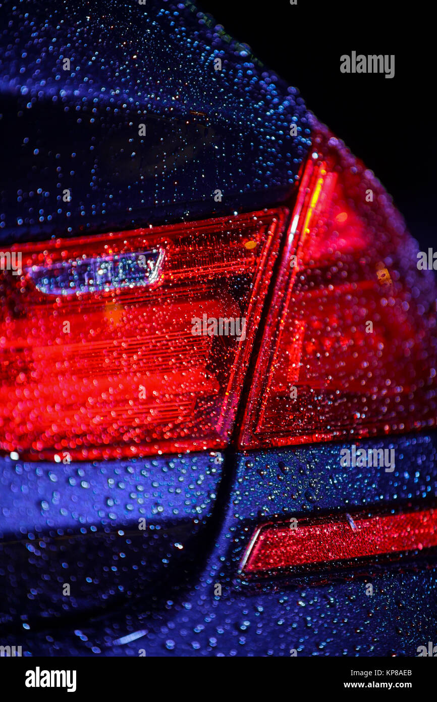 Car break light Stock Photo - Alamy