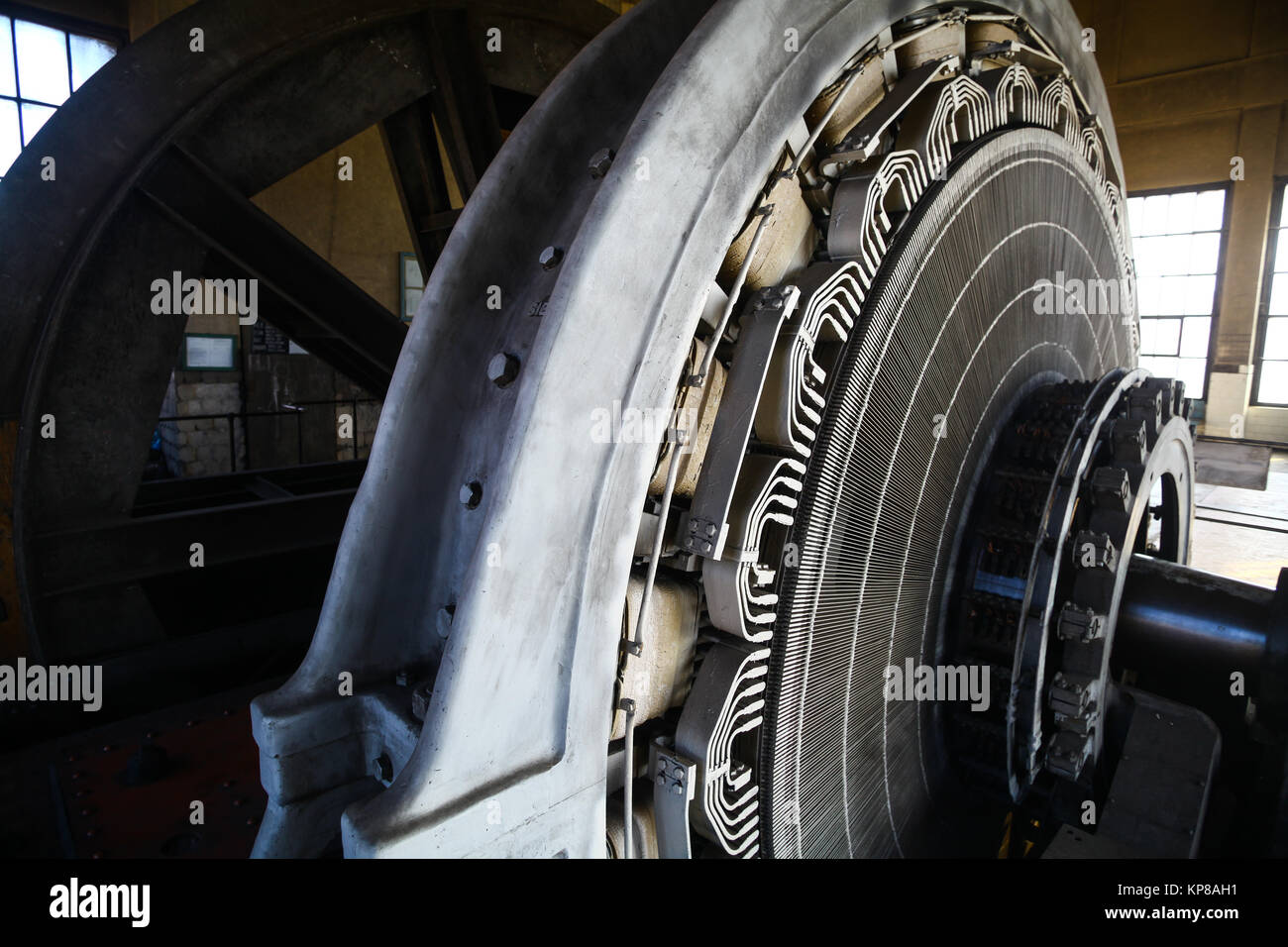 Stator in an electric motor Stock Photo - Alamy