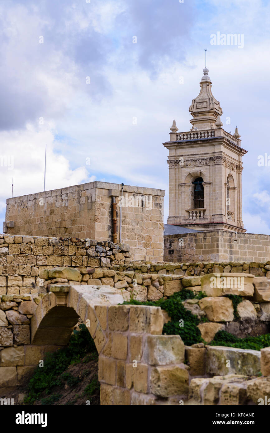 Citadella Citadel, Victoria, Gozo, Malta Stock Photo - Alamy