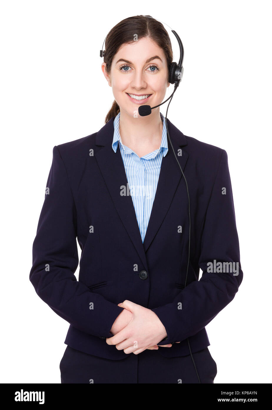 Customer services representative Stock Photo - Alamy