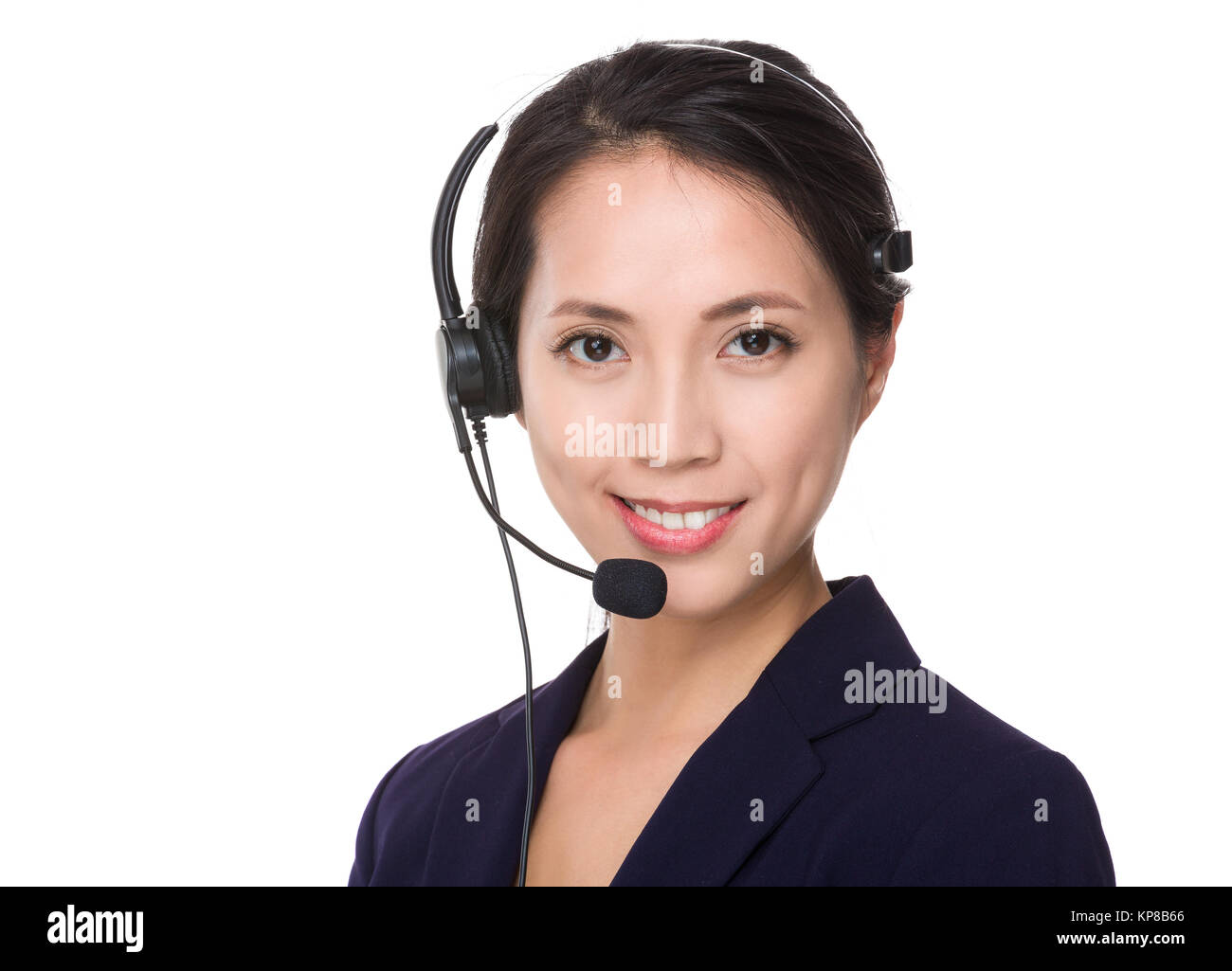 Customer services representative Stock Photo - Alamy